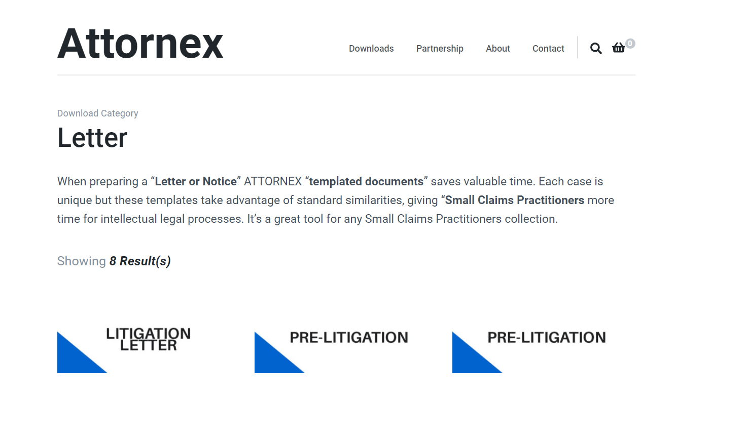 Standard Letter Templates - Attornex