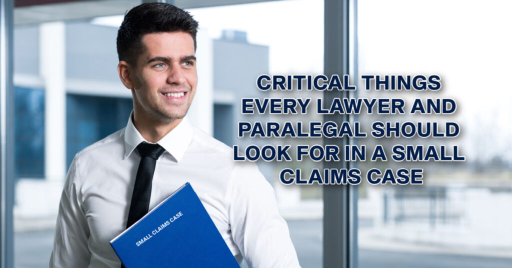 Critical Things Every Lawyer and Paralegal Should Look for in a Small ...