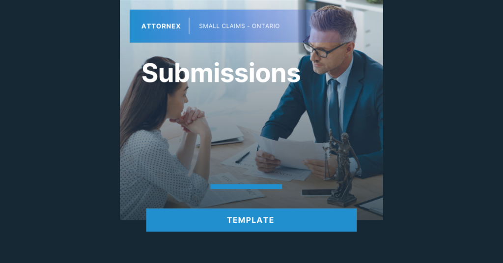 Submissions for Landlord Regarding Tenant Substantial Interference with ...